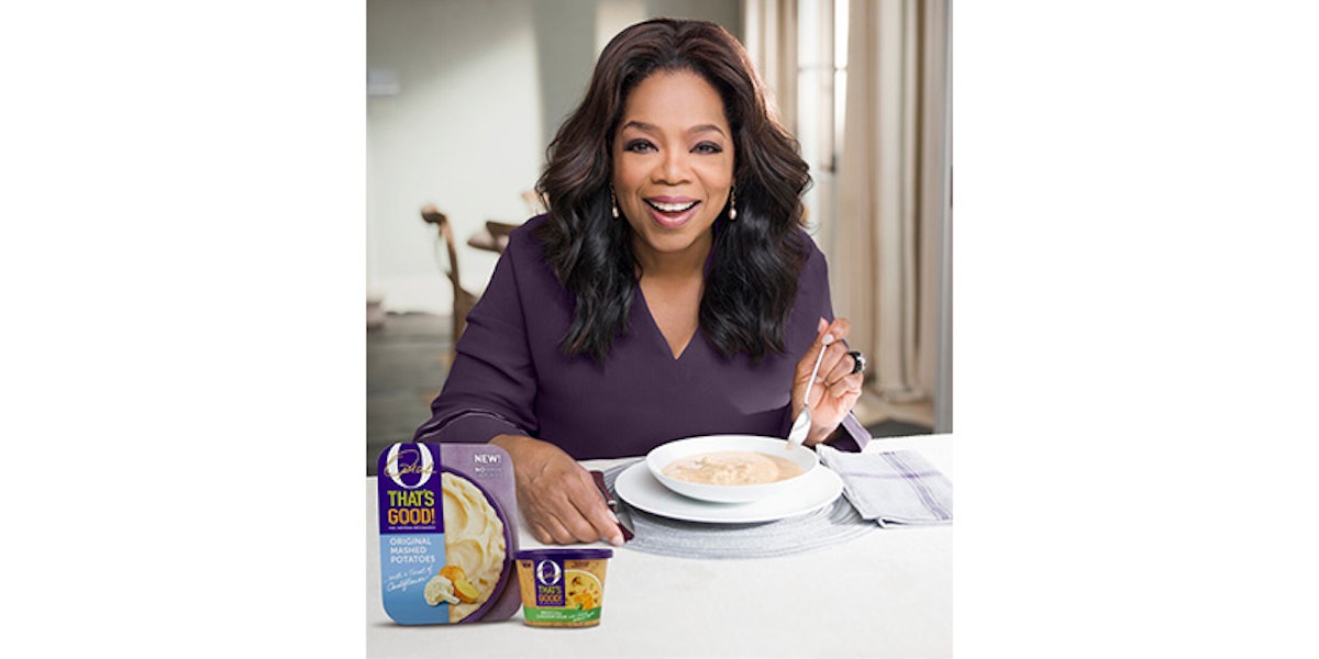Oprah-Branded Mashed Potatoes, Soups To Hit Supermarkets | Food ...