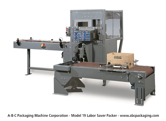 A-B-C Packaging Equipment Eliminates Hand Packing From: A-B-C Packaging ...