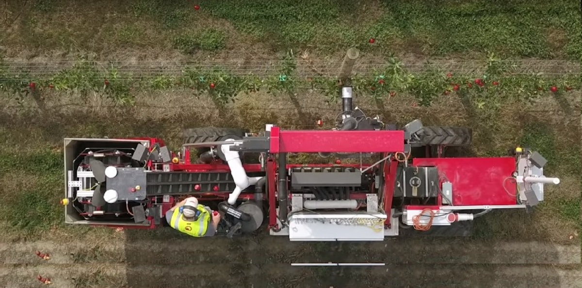 World's First Robotic Apple Picker | Food Manufacturing