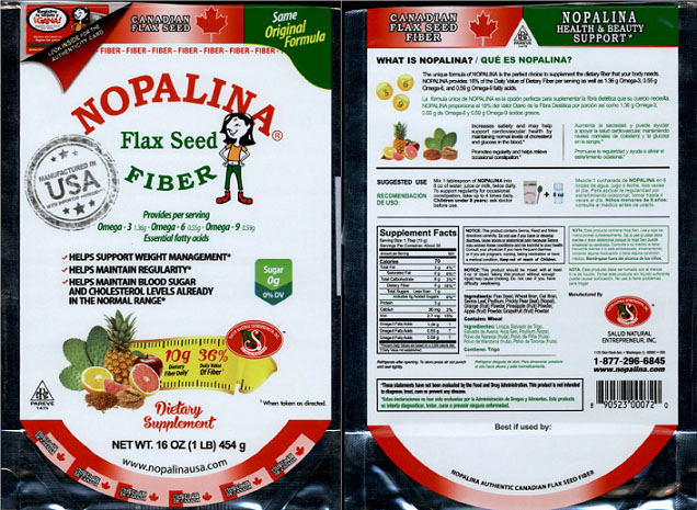 Health Alert Issued for Nopalina Flax Seed Powder, Capsules | Food ...