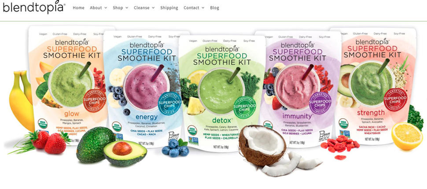 Blendtopia Recalls Frozen Smoothie Products | Food Manufacturing