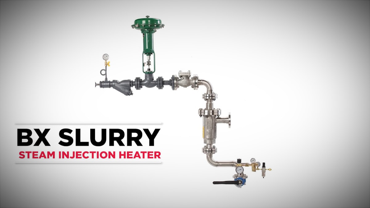 Pick Heaters BX Slurry Steam Injection Heater | Food Manufacturing