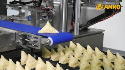 ANKO Debuts World's First Punjabi Samosa Machine | Food Manufacturing