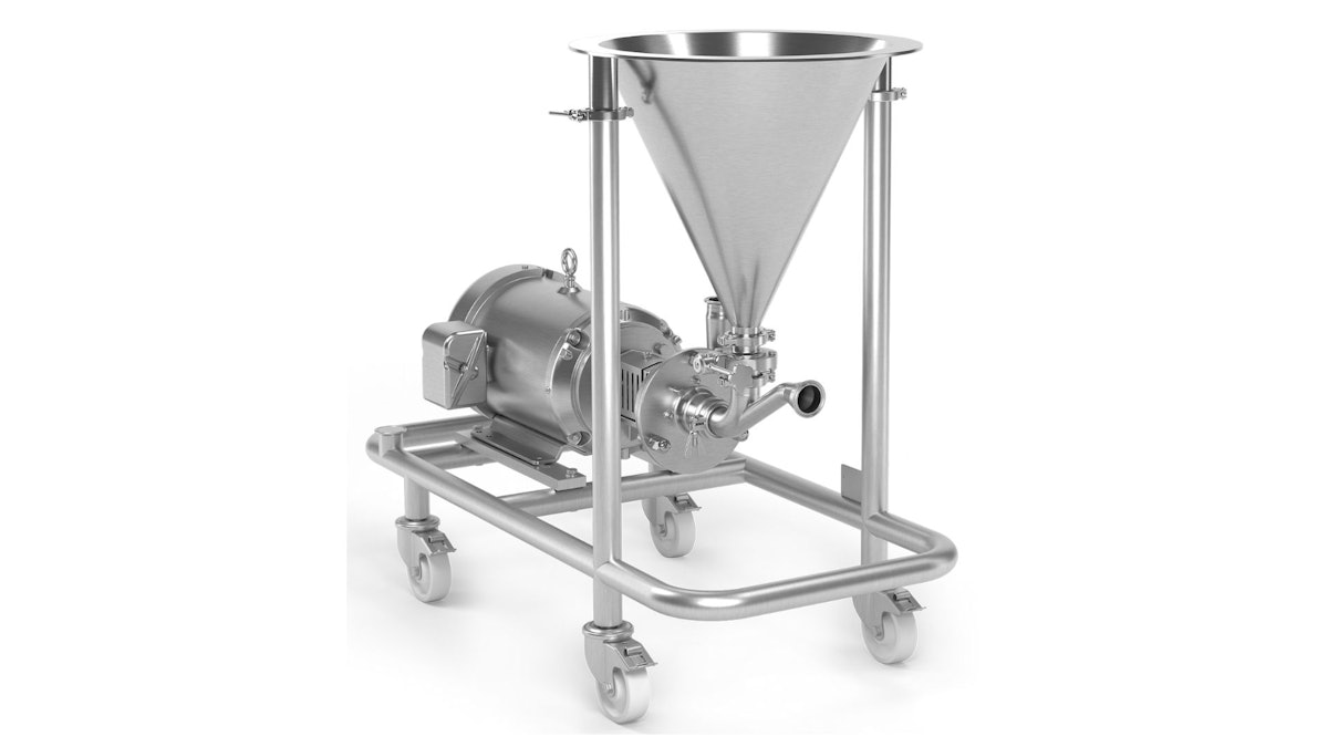 Fristam Launches PL Powder Dissolver | Food Manufacturing